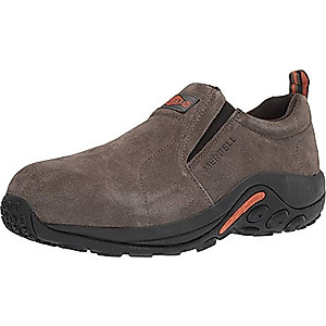 Merrell Men's Jungle Moc Alloy Toe Construction Shoe, Gunsmoke, 13 Wide