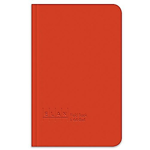 Elan Publishing Company E64-8x4 Field Surveying Book 4 ⅝ x 7 ¼, Bright Orange Cover