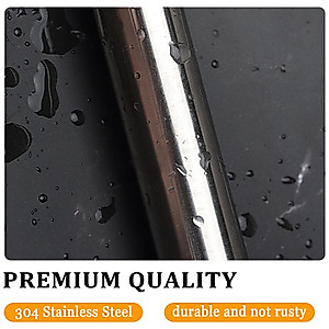 Undermount Sink Brackets, Stainless Steel Adjustable Sink Legs Installation and Repair Kit Support System with Waterproof Gloves for Kitchen, Bathroom(16.1-28.7inches)