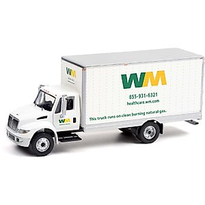 Collectibles Greenlight 33210-A H.D. Trucks Series 21 - 2013 International Durastar Box Van - Waste Management 1:64 Scale Diecast