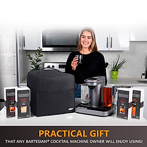 Ksestor Bartesian Dust Cover - Bartesian Cover for Cocktail Machine - Compatible with Premium, Professional, Duet - Black