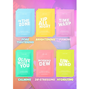 I DEW CARE Sheet Mask Pack - Let’s Get Sheet Faced + Tea Tree Sheet Mask - Here's The Tea Tree Bundle