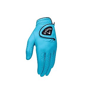 Callaway Golf Opti Color Glove (Worn on Left Hand, Standard, X-Large, Red)