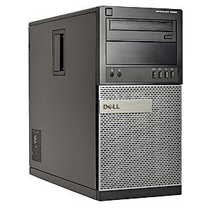 Dell Optiplex 9020 Mini-Tower Desktop, Quad Core i7 4770 3.4Ghz, 16GB DDR3 RAM, 512GB SSD Hard Drive, Windows 10 (Renewed)
