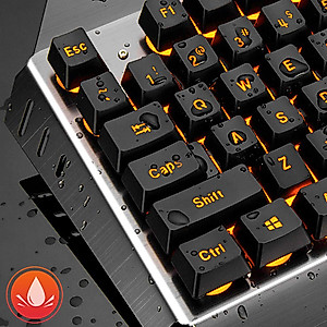 Wireless Keyboard & Mouse Set, Multi-Functional Backlight Mechanical Ergonomic Gaming Keyboard & Adjustment 2400DPI Optical Mouse Comb for Desktop, Computer, PC