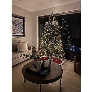 Christmas Ornaments | Made of Glass | Crafted by Hand | Peppermint Red and White Candy Style Decor | Ideal with Christmas Lights | Christmas Tree Decorations | Set 12 pcs | 2.4in (6cm) diameter