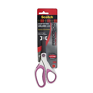 Scotch 8-Inch Precision Ultra Edge Scissors, 3-Pack (1458-3)