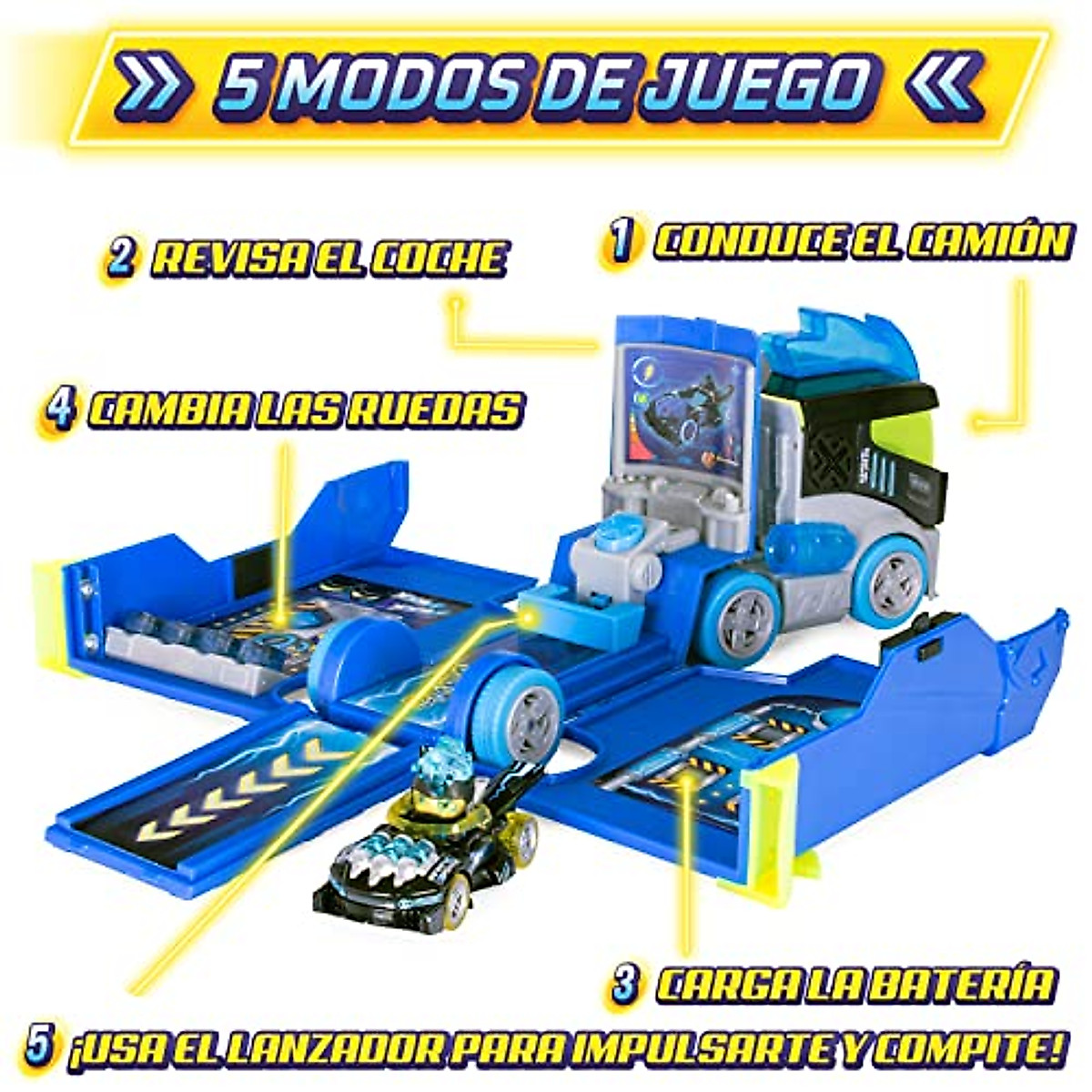 T-Racers Turbo Truck – X-Racer Truck with 1 Exclusive X-Racer Driver and 1 Exclusive X-Racer