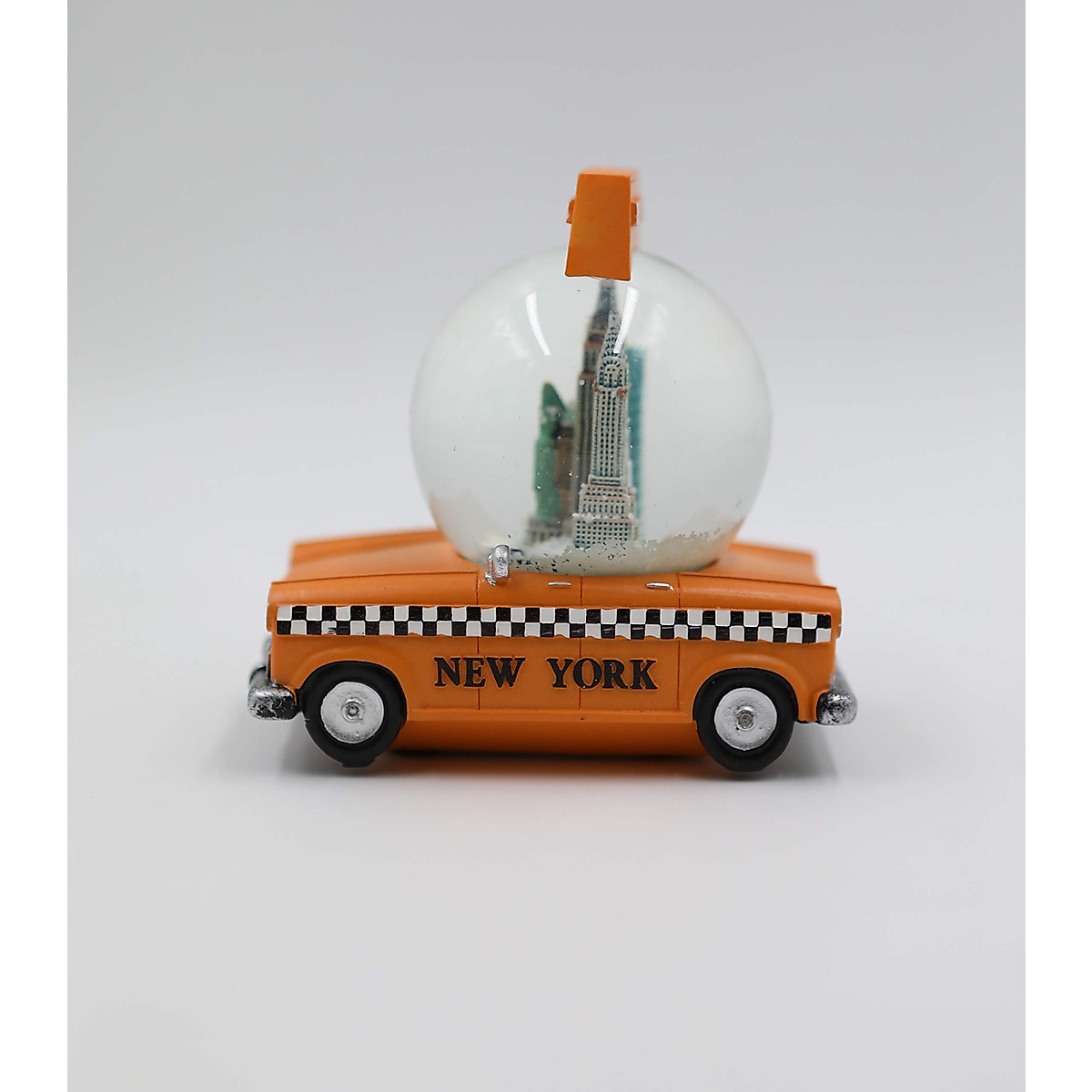 ZIZO New York City Taxi Yellow Cap Snow Globe for Women, Men and Kids Christmas Snowglobe 5 inches