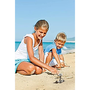 4M Toysmith, Green Science Salt Water Powered Robot Kit, STEAM Powered Kids, Beach Toy, For Boys & Girls 5+