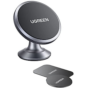 UGREEN Magnetic Car Phone Holder for Dashboard Cell Phone Mount Magnet Holder Adjustable Compatible with iPhone 14 13 Pro Max, iPhone 12 11 Plus SE XS XR 8 7, Samsung Galaxy S22, Google Pixel