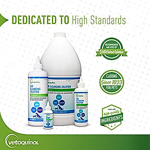 Vetoquinol Ear Cleansing Solution for Dogs and Cats - 8oz