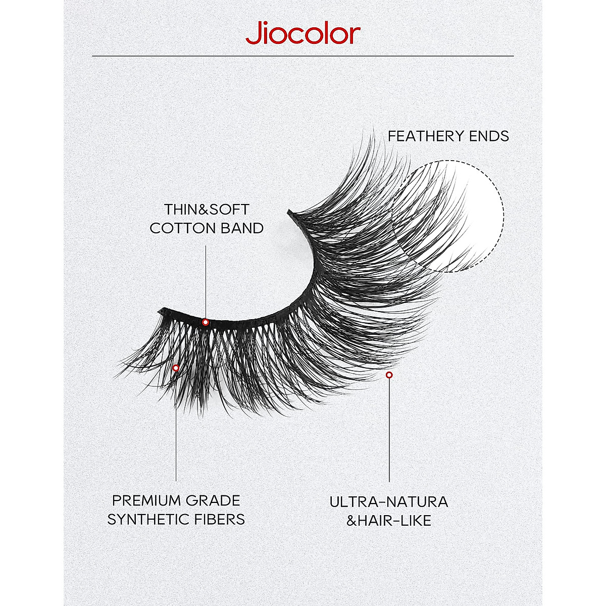 Natural Lashes Fluffy False Lashes That Look Like Extensions 3D Faux Mink Eyelashes 7 Pairs Cat Eye Fake Lashes Pack X23 Sexy False Eyelashes