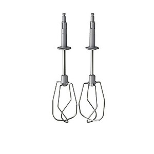 Braun Electric Hand Mixer, 9-Speed, 350W, Lightweight with Soft Anti-Slip Handle, Accessories to Beat & Whisk (Multi-Whisk), Dough Hooks to Knead & 2-Cup Chopper + Storage Bag, MultiMix 5, HM5130