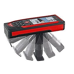 Leica DISTO S910 Pro Pack 984ft Range Laser Distance Measurer Pro Kit, Point to Point Measuring, Hard Case, TRI70 Tripod, FTA360S Adapter, Red/Black