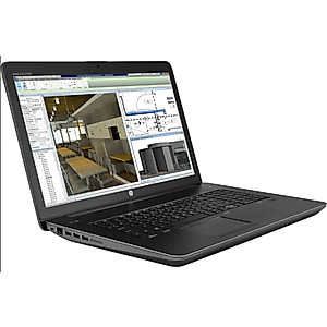 HP ZBook 17 G3 17.3 Inch Workstation Laptop, Intel Core i5-6440HQ up to 3.5GHz, 16GB DDR4 RAM, 512G SSD, NVIDIA M3000M 4GB, Webcam,Backlit Keyboard, Fingerprint, Windows 10 Pro 64 Bit (Renewed)