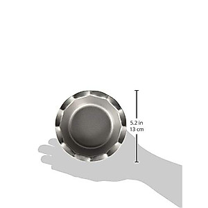 Cuisinart 4 Piece Fluted Tartlet Pan Set Mini-Metal-Bakeware, Steel Alloy