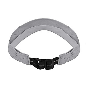 Holiberty Light Grey Sun Visor for Unisex Adults, Quick Dry Mesh, UV Protection, Sports, Outdoor, Tennis, Golf, Baseball, Fishing Hat