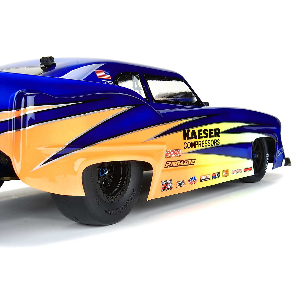 Pro-line Racing 1/10 Reaction HP Belted S3 Rear 2.2"/3.0" Drag Racing Tire 2 PRO10170203