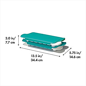 OXO Baby Food Freezer Tray - 2 Pack Updated Teal