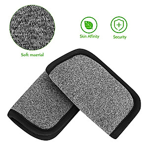 Accmor Car Seat Strap Covers for Baby Kids, Car Seat Strap Covers Shoulder Pads, Soft Seat Belt Covers for All Car Seats, Pushchair, Stroller