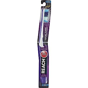 Reach Total Care Floss Clean Soft Adult Toothbrush