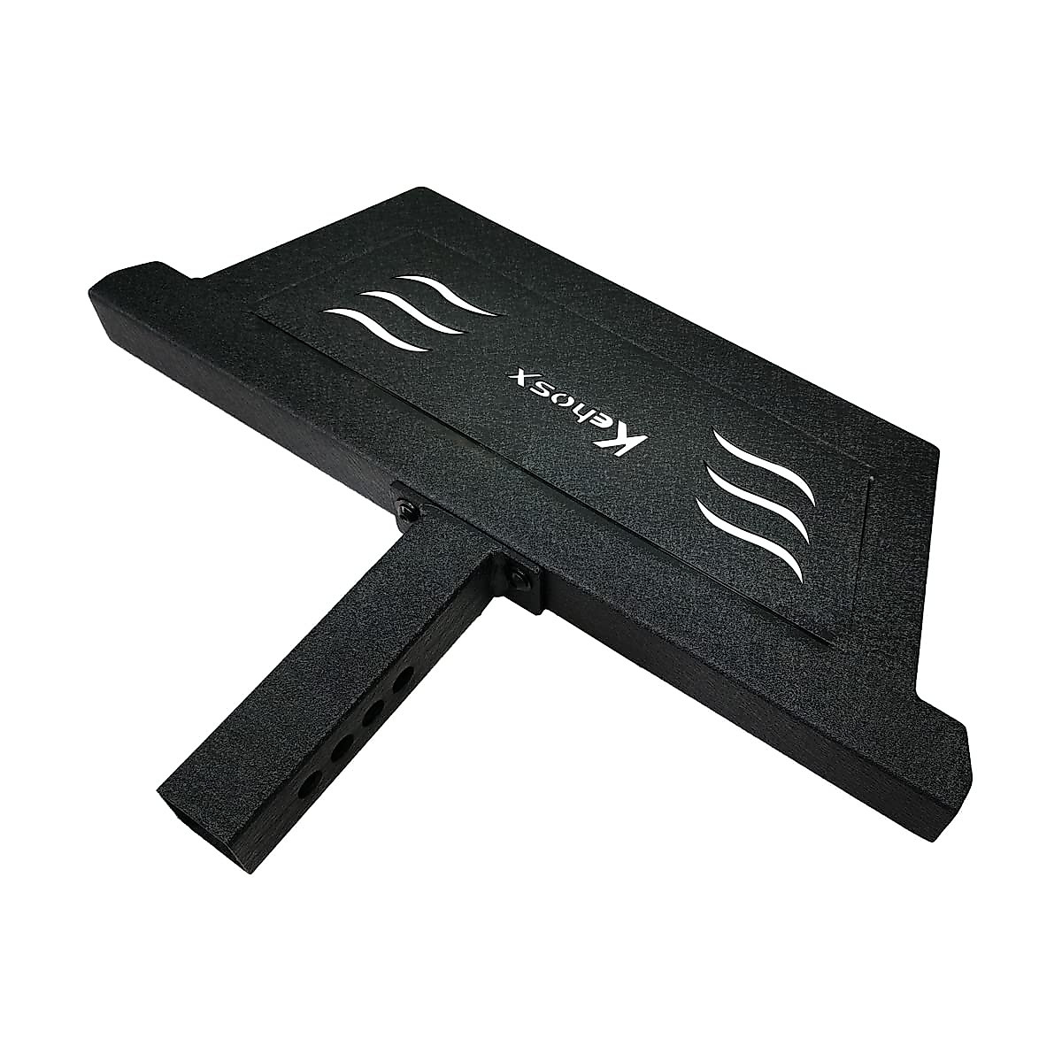 Kehosx Universal Hitch Step, Rear Bumper Protector, Towing Bumper Guard Black Hitch Steps for Most Cars SUV Trucks Pickups, Anti Slip and Rust Towing Receiver