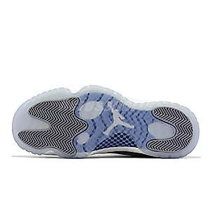 Jordan Mens Air 11 Low AV2187 140 Cement Grey - Size 10.5, White/University Blue/Cement Grey