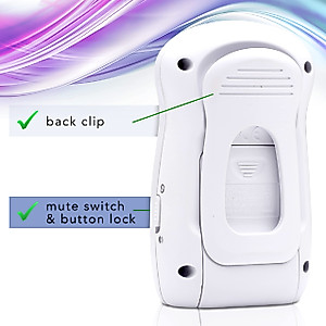 Pocket Nanny - Baby Care Timer, Round The Clock Tracker Includes 4 Different Count up Reminders for Nursing Sleeping Changing & More to Check How Long It's Been- Soft Glow Nightlight for Babies, Kids