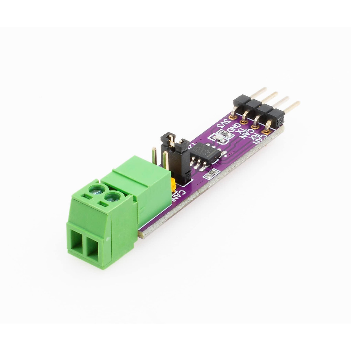 XICOOLEE CAN HAT SN65HVD230 can-Bus transceiver Module Stably Long-Distance Communication Functions Communication Module Single Channel