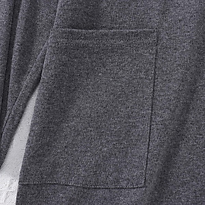 GLIGLITTR Women Dress Shirt Christmas Long Sleeve Tunic Top Christmas Movie Watching Shirt Xmas Tree Oversized T-Shirt Blouse(Grey, Large)