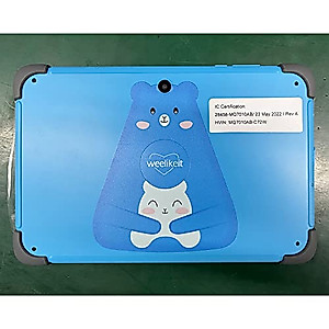 Kids Tablet 8 inch, weelikeit Android 11 Tablets for Kids, 2GB RAM 32GB ROM Children Tablet with AX WiFi6, IPS HD Display,4500 mAh,Kids APP Installed,Parental Control,with Stylus(Blue)
