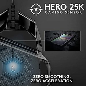 Logitech G502 SE Hero High Performance RGB Gaming Mouse with 11 Programmable Buttons