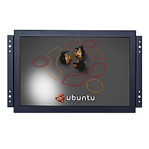 iChawk 10.1" inch Display 1920x1200 16:10 1080 Widescreen HDMI-in VGA USB Built-in Speaker Metal Shell Embedded Open Frame Support Linux Ubuntu Raspbian Debian Touch LCD Screen PC Monitor K101MT-59HRL