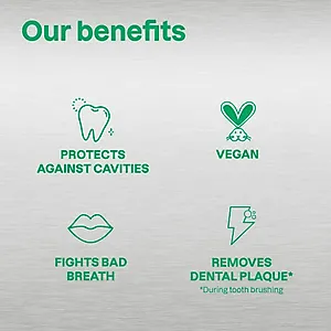 ATTITUDE Toothpaste with Fluoride, Prevents Tooth Decay and Cavities, Vegan, Cruelty-Free and Sugar-Free, Blueberry, 4.2 Oz