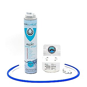 Epic Water Filters Smart Shield. Under Sink Water Filter, Inline NSF 53 Water Filter. Direct Connect DIY Install for Under Sink. USA Made Tap Water Filtration System. No Water Wasted
