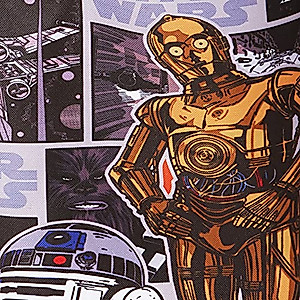 Idea Nuova Star Wars Circular Storage Bin with Handles