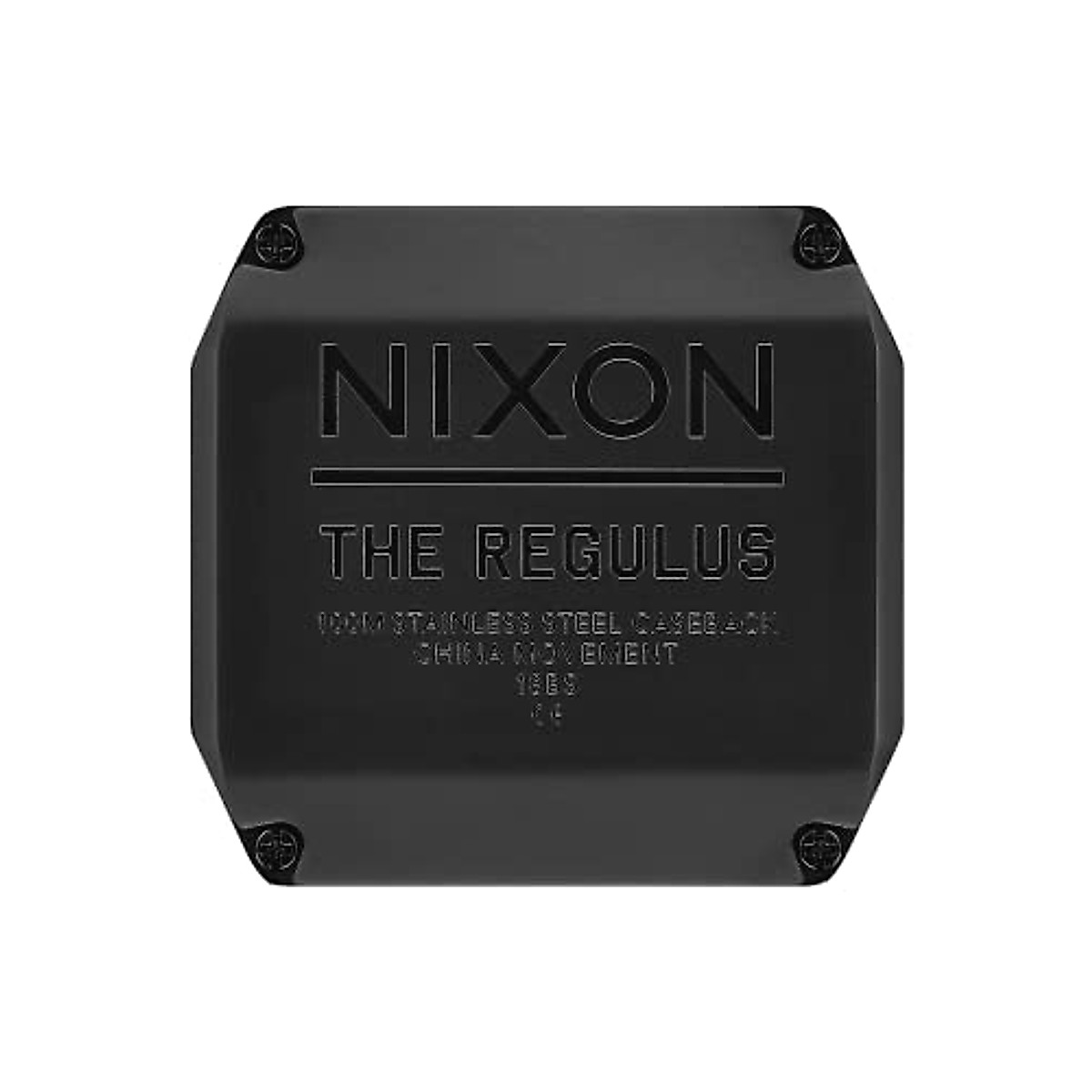 NIXON Regulus A1180 - Surplus/Carbon - 100m Water Resistant Men's Digital Sport Watch (46mm Watch Face, 29mm-24mm Pu/Rubber/Silicone Band)