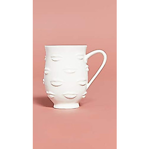 Jonathan Adler Gala Mug, White, One Size