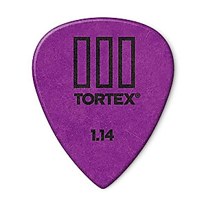 Dunlop 462P1.14 Tortex® TIII, Purple, 1.14mm, 12/Player's Pack