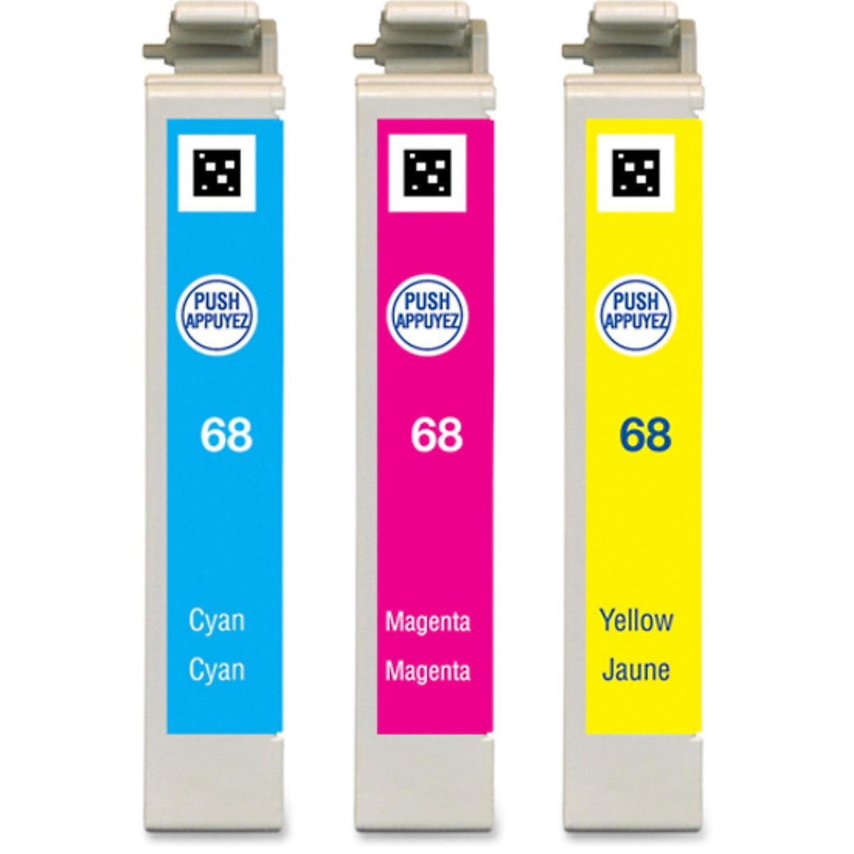 EPSON T068 DURABrite Ultra Ink Standard Capacity Color Combo Pack (T068520-S) for select Epson Stylus and WorkForce Printers