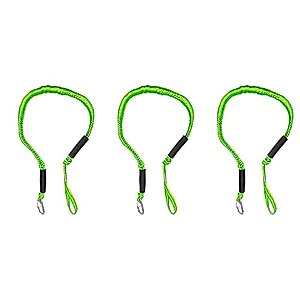BESPORTBLE 3pcs Boat Rope Ties That Tether The tethering Heavy Duty Bungee Cords Marine Accessories for Boats Dock Rope Dock Lines for Boat Docking Long Hook Rope Boat Accessory with Hook