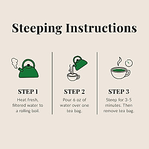 The Republic of Tea — Decaf Ginger Peach Black Tea Tin, 50 Tea Bags, Environmentally- Friendly Decaffeinated Tea