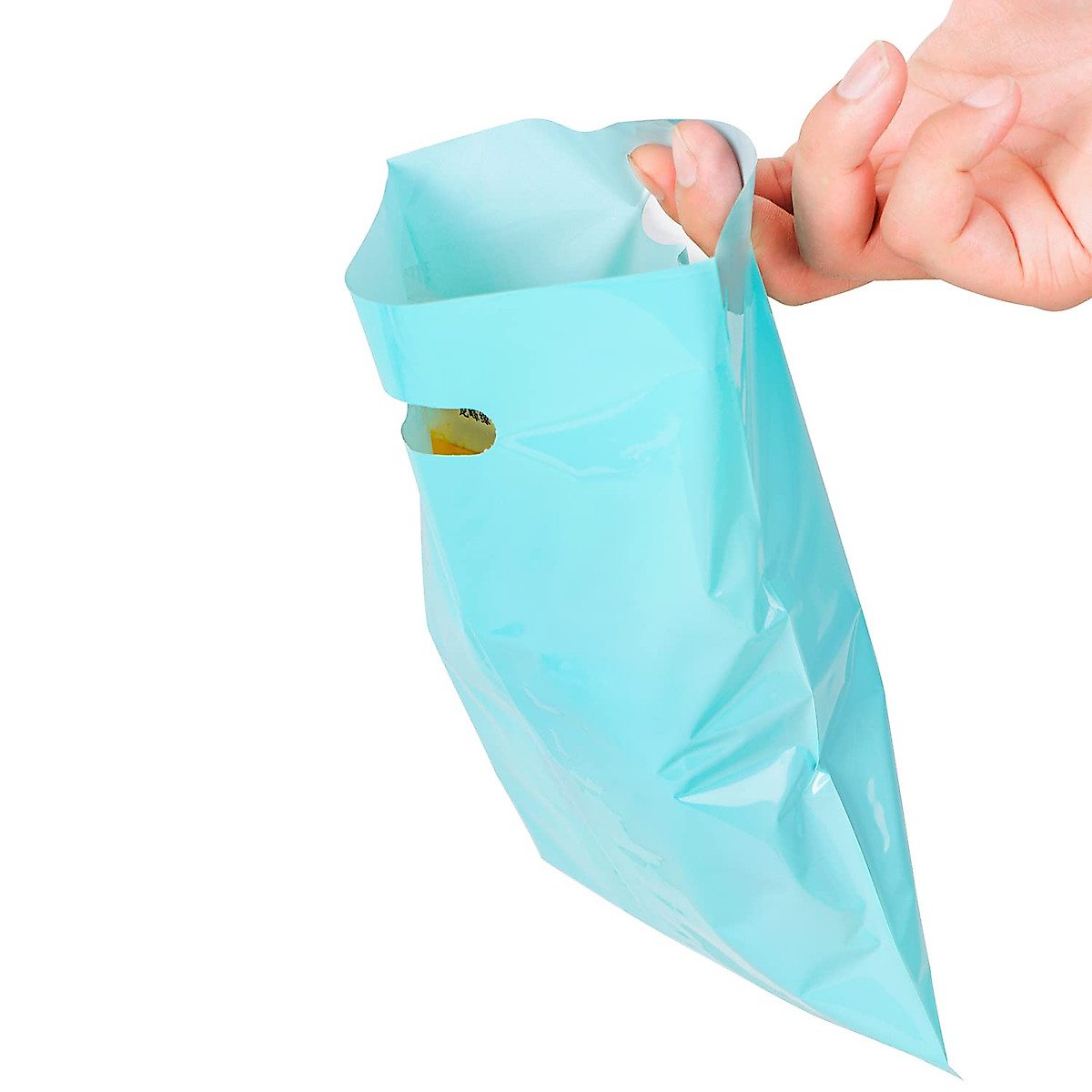 HABILE 48 Pack Plastic Party Favor Bags, Rainbow Gift Bags With Assoted Colors For Many Occasions