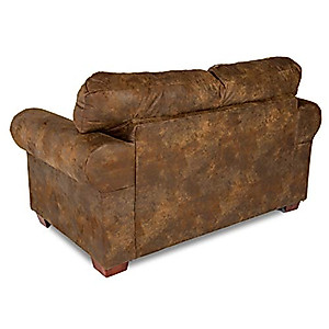 American Furniture Classics Model River Bend loveseat, Brown