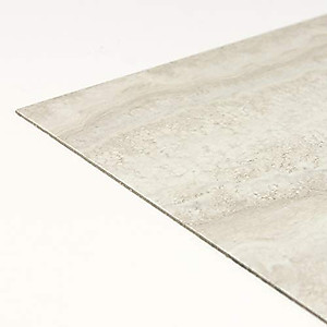 FloorPops FP3327 Platinum Peel & Stick Floor Tiles, Grey