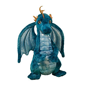 Douglas Zander Blue Dragon Plush Stuffed Animal