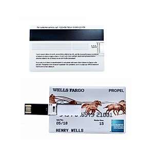 White USB Flash Drive 64GB Thumb Drive High Speed USB Drive USB 2.0 Memory Stick Credit Card Design