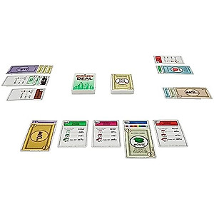 MONOPOLY Deal Card Game, Quick-Playing Card Game for 2-5 Players, Game for Families and Kids Ages 8 and Up (Amazon Exclusive)