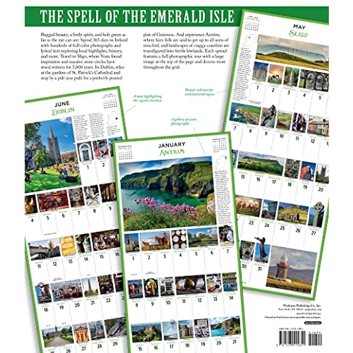 365 Days in Ireland Picture-A-Day Wall Calendar 2023: For Travelers―and Proud Irish Americans